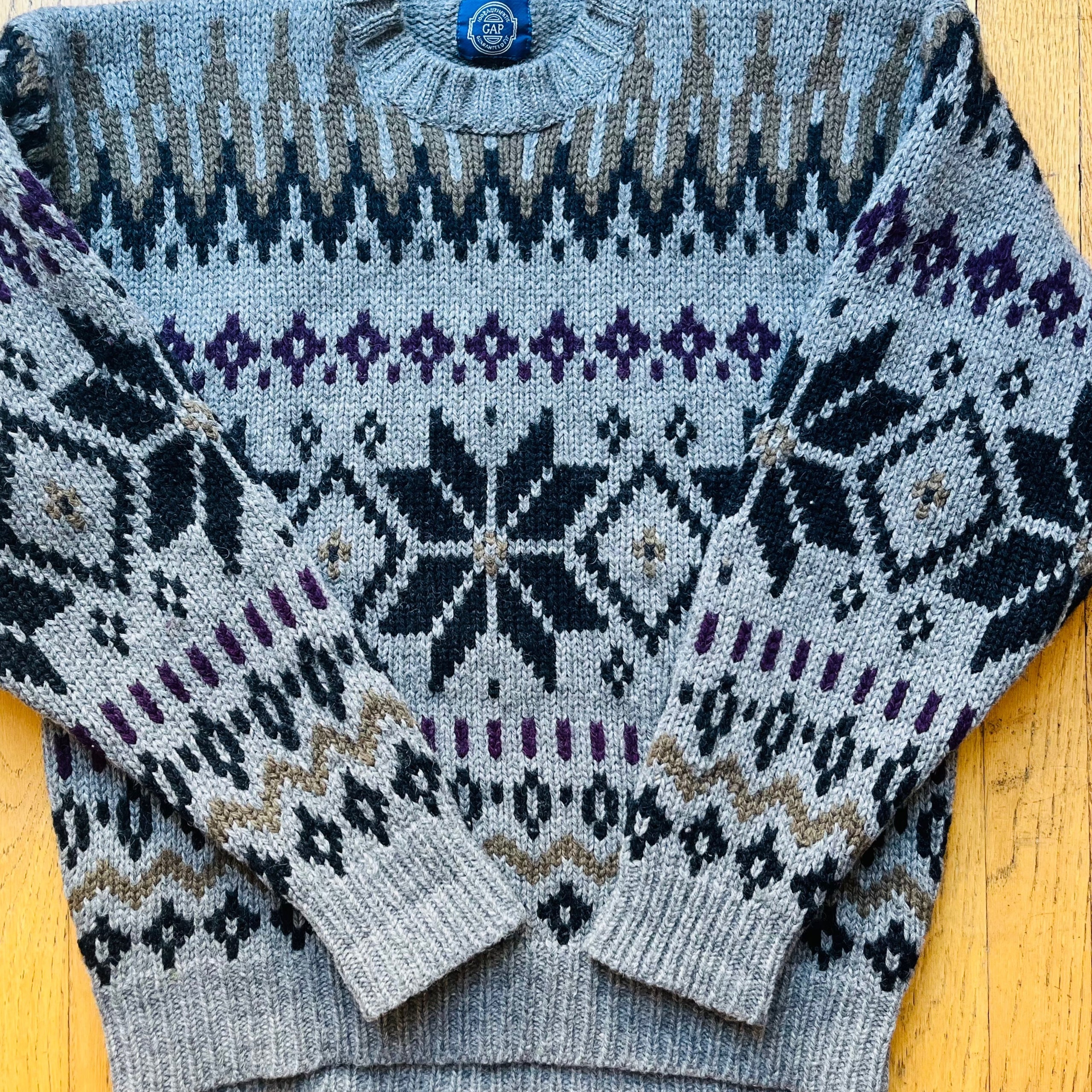 Vintage GAP Fair Isle Wool Sweater | The Old Resurrected